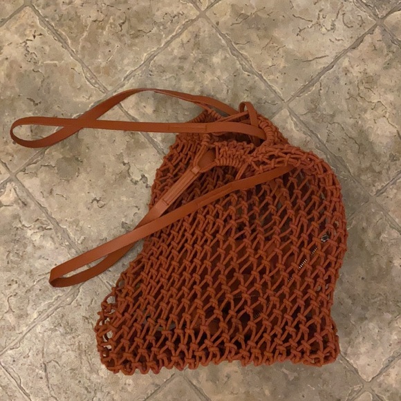 Zara | Bags | Zara Knotted Net Bag | Poshmark